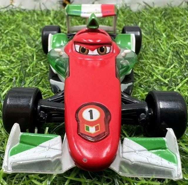 DISNEY PIXAR CARS Francesco Bernoulli Light Up Clear Sides Toy Rare ...