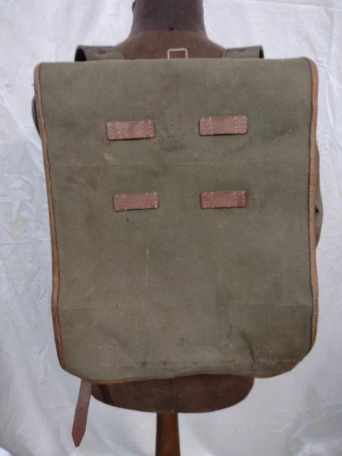 TORNISTER SCIMMIA ORIGINALE Wehrmacht polizia Franz Brehme Walsrode ...