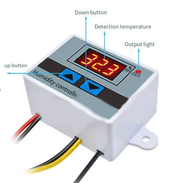 MESURE PR??CISE DE l'humidit?? et lecture facile des donn??es larges domaines d' EUR 11,14 ...