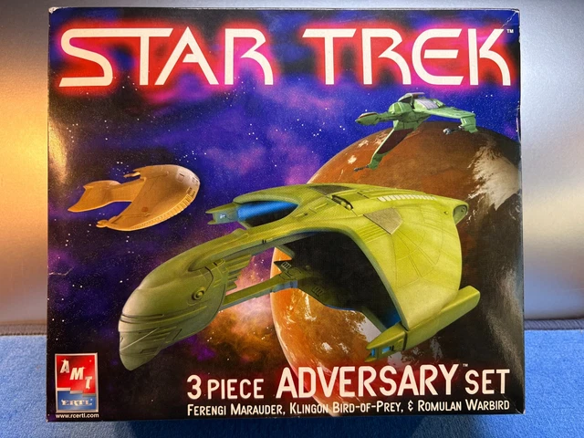 AMT ERTL - STAR TREK Raumschiffe 3er-Set (F.Marauder, Bird Of Prey, R ...
