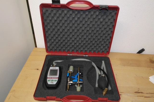 MRU DIGITAL MANOMETER DM 9200 / dm9200 Differential Pressure Meter ...