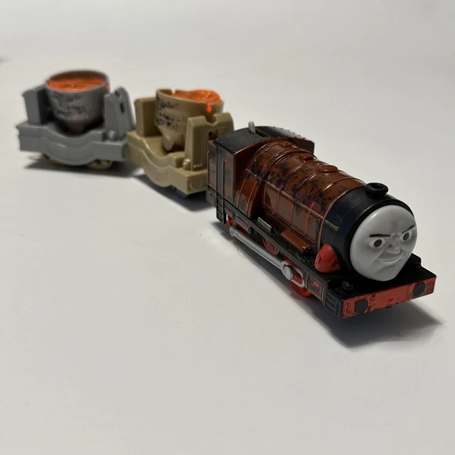 STEELWORKS HURRICANE THOMAS Trackmaster Track Motorised Train SEE ...