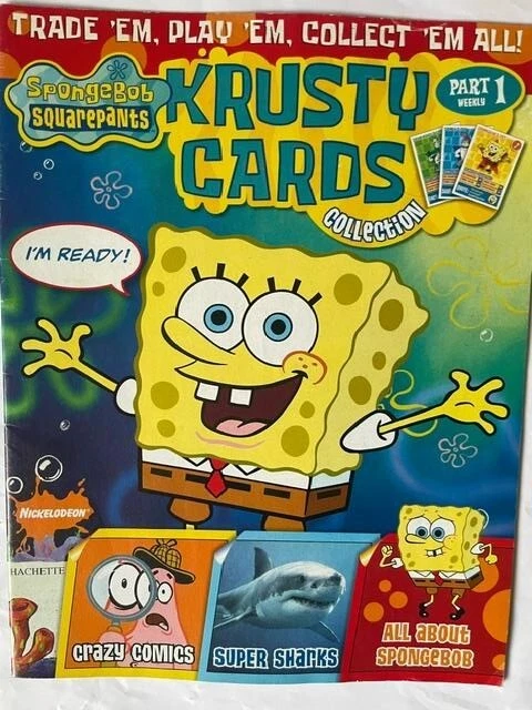 SPONGEBOB SQUAREPANTS KRUSTY Cards Collection - No Cards - Part 1 £5.99 ...