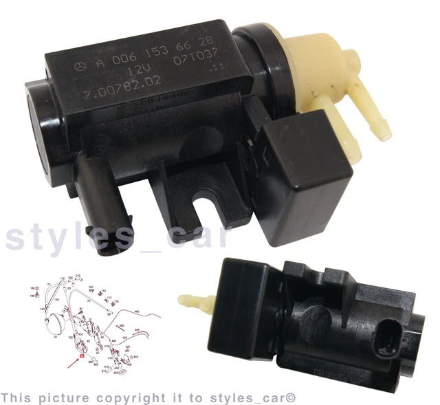 A0061536628 GENUINE MERCEDES-BENZ Turbo Boost Pressure Converter ...