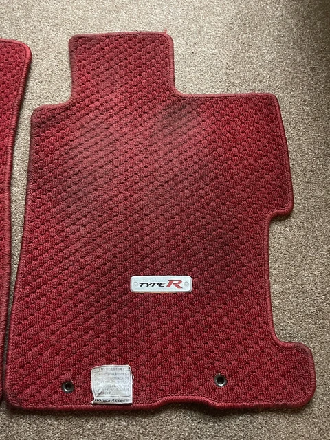 JDM HONDA CIVIC Fd2 Type R Red Floor Mats Honda Access K20 £250.00 ...