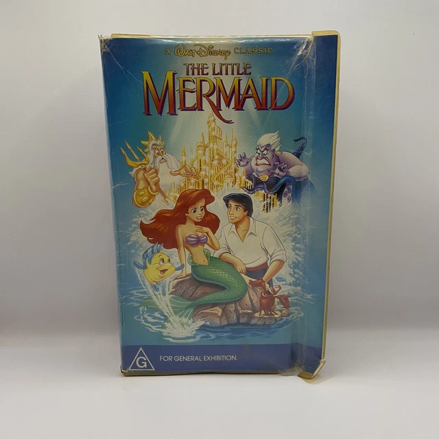 THE LITTLE MERMAID Disney Black Diamond Classic VHS Cassette Tape Clamshell 1990 £30.84 ...