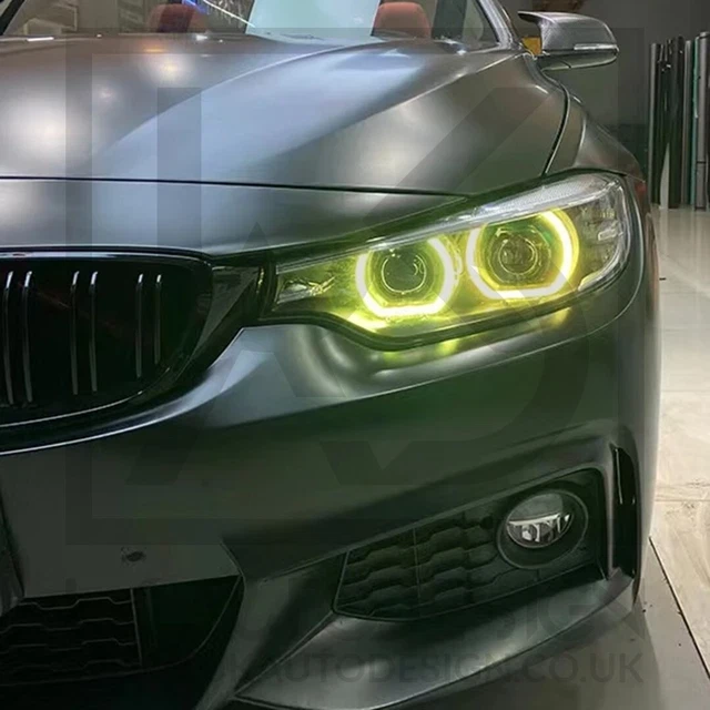 BMW M3/M4/4ER CSL gelbe DRL LED-Scheinwerfer (F80/F82/F83/F32/F33/F36 LCI) EUR 74,87 - PicClick DE