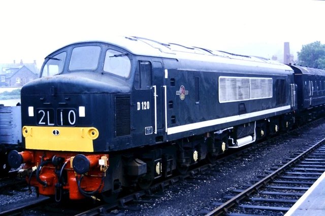 ORIGINAL 35MM SLIDE- 'Peak' Class 45/0 - 45006 on shed at Wath TMD c ...