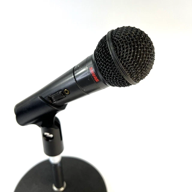 SHURE PE85L UNIDIRECTIONAL Dynamic Microphone Tested and Working £75.86 ...