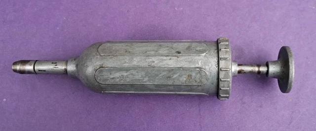 VINTAGE TECALEMIT BLUE Spot Grease Gun Gc3021 Jaguar Xk120/140 Massey ...