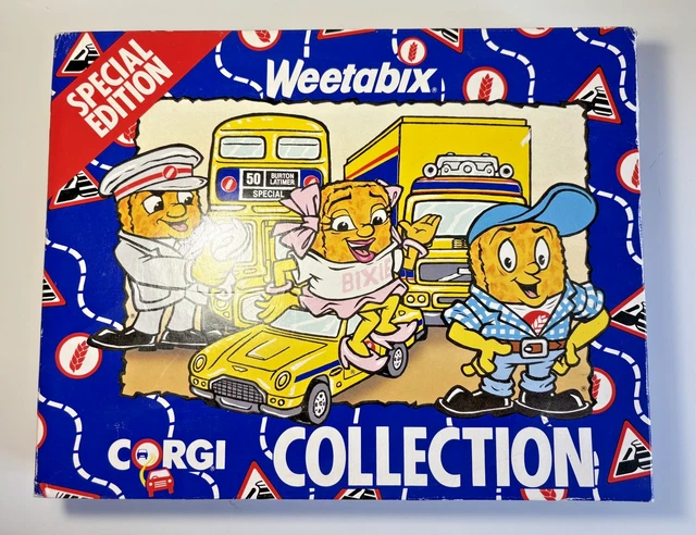 🟠VINTAGE 1989 CORGI Collection Weetabix Special Edition Boxed Lorry ...
