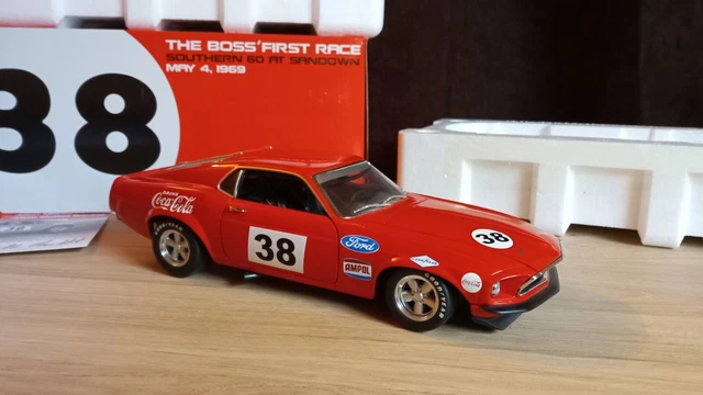 ACME 1969 FORD Boss 302 Trans AM Mustang Allan Moffat #38 1:18 EUR 149,00 - PicClick FR