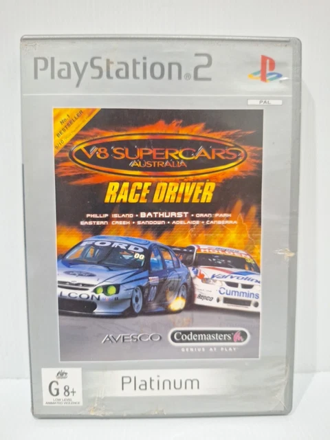 V8 SUPERCARS AUSTRALIA Race Driver - PlayStation PS2 Game Free Postage ...