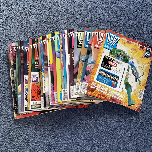 2000AD COMIC COLLECTION Judd Dredd 29 Issues Job Lot Collectible 782-810 EUR 5,83 - PicClick IT