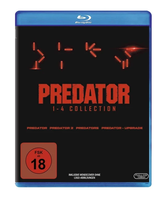 PREDATOR 1-4 - Box (Blu-ray) Arnold Schwarzenegger Carl Weathers John ...