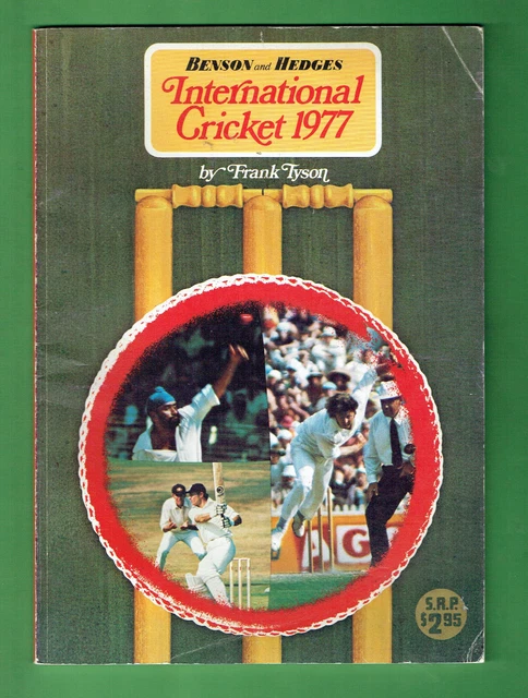 #D. Benson And Hedges International Cricket 1977 Booklet $35.00 ...