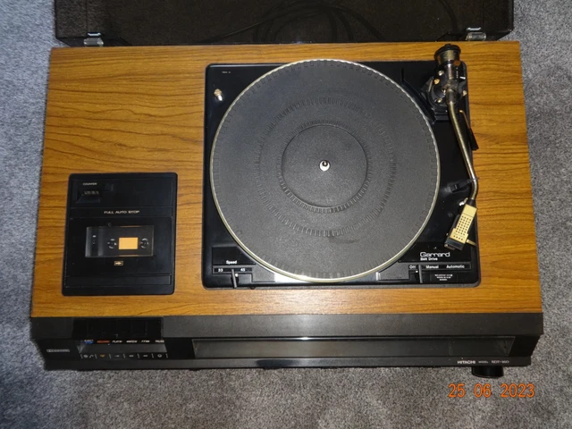 CLASSIC HITACHI SDT-160 Stereo Music Centre Record Player Radio ...