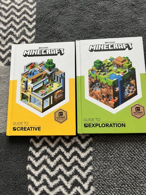 MINECRAFT BOOKS GUIDE to creative and guide to exploration £6.50 ...