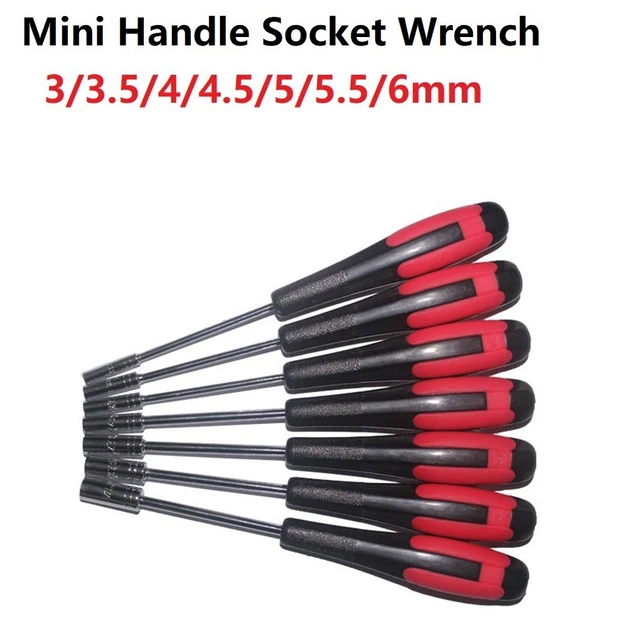 HOLLOW SHAFT NUT Socket Driver Set with Rubber Handle and Extended ...