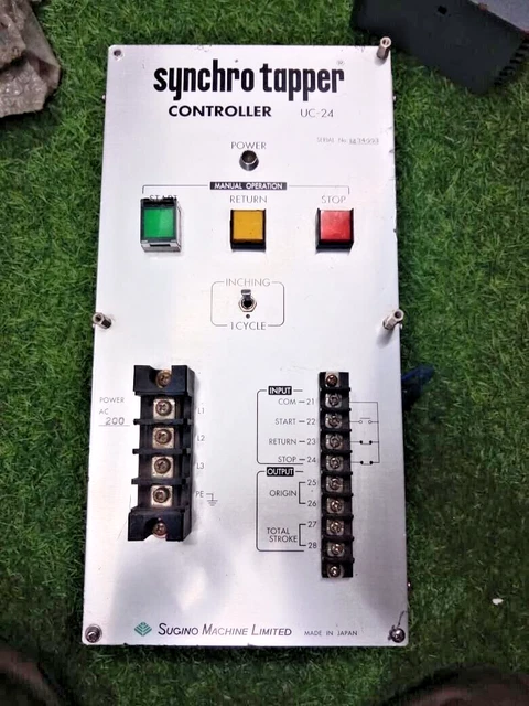 SUGINO MACHINE UC-24 Synchro tapper Controller £583.61 - PicClick UK
