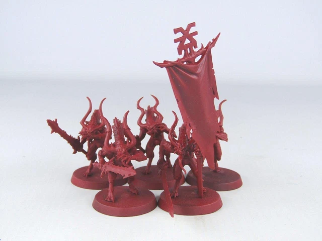 (3247) PACK BLOODLETTERS Of Khorne Daemons Chaos 30k 40k Sigmar ...