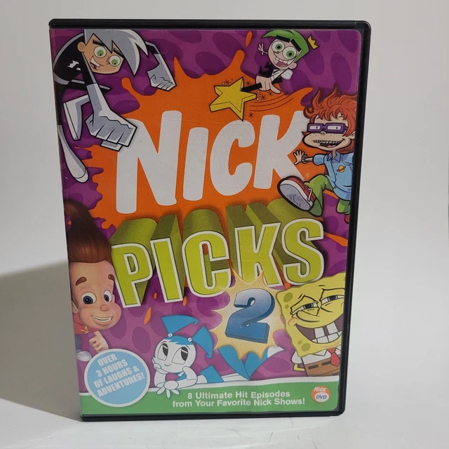 NICK PICKS 2 DVD Nickelodeon SpongeBob Jimmy Neutron Danny Phantom EUR ...