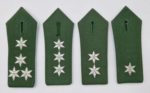 ORIGINAL POST WW2 West German State Police Officers Rank Shoulder ...