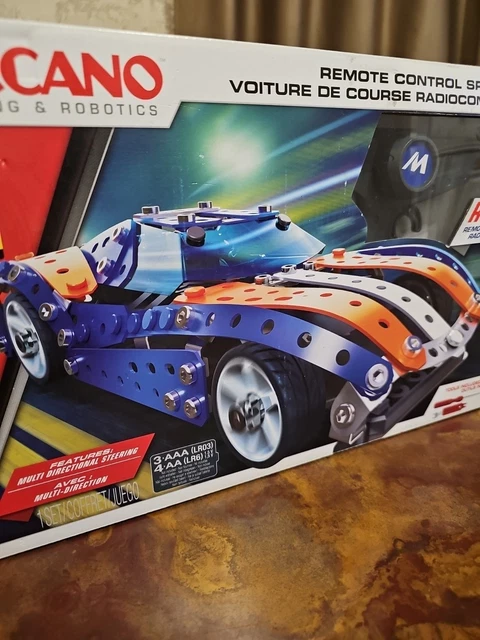 MECCANO ENGINEERING & Robotics RC 2.4GHz Remote Control Radiocommande ...