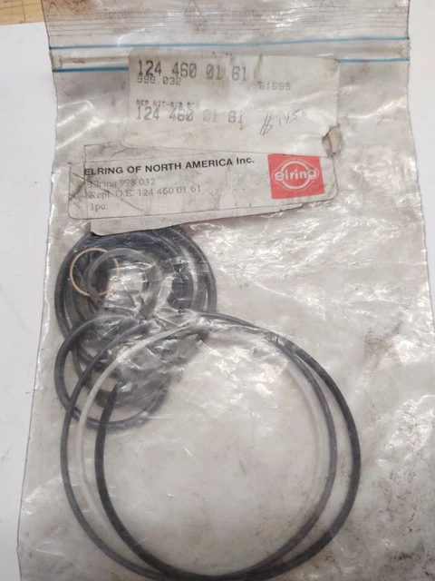 MERCEDES W124, W201 Elring Power Steering Box Seal Kit 1244600161 NOS ...