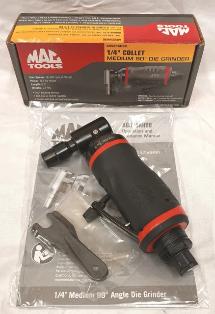 MAC ALLISTER ANGLE Grinder Cordless MAG18-Li Auxiliary Handle 115mm Body Only £27.19 - PicClick UK