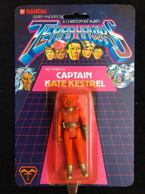 BANDAI TERRAHAWKS FIGURE KATE KESTREL MOC gerry anderson £45.00 ...