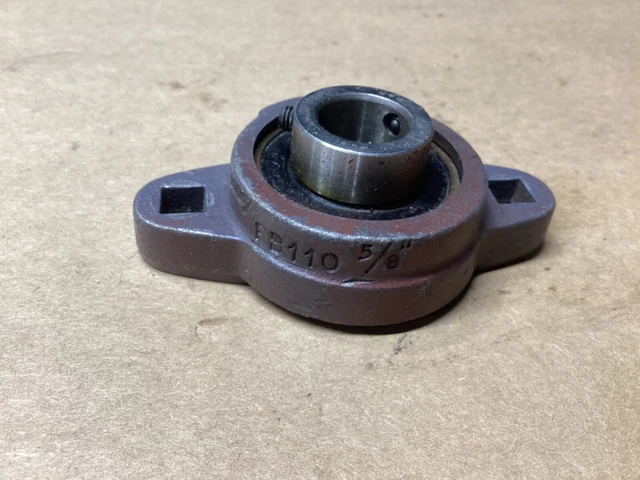 HUB CITY FB110 5/8" 2 Bolt Flange Bearing #116G109 $9.99 - PicClick