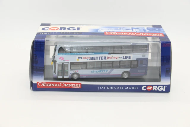 CORGI OOC: OM41227A - Wright Gemini B7TL - First Glasgow - Rte 75 to ...