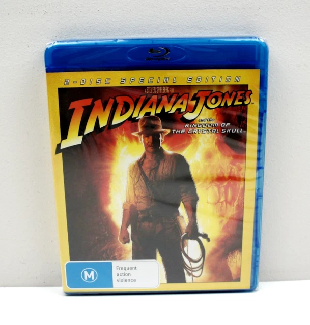 INDIANA JONES AND the Kingdom of the Crystal Skull Blu Ray Brand New ...