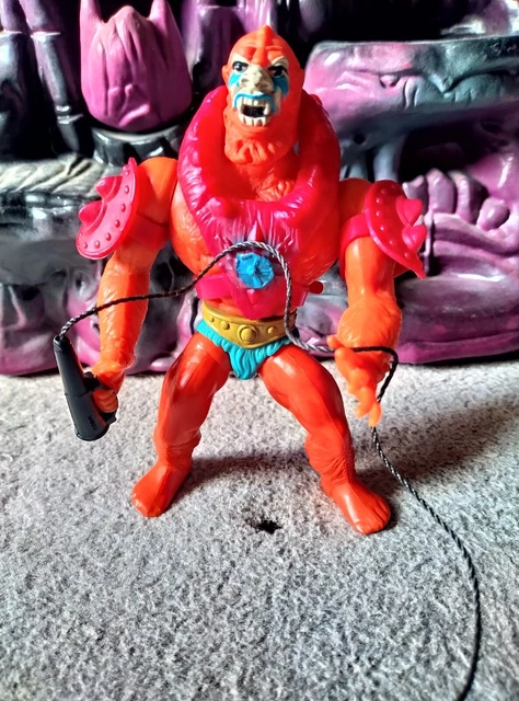 VINTAGE BEASTMAN HE man Masters of the Universe MOTU Beast man Complete ...