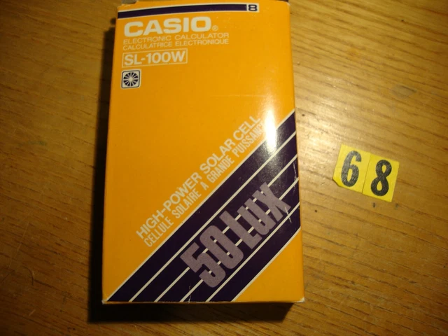 VINTAGE MACHINE À calculer CASIO SL 100 W EUR 4,00 - PicClick FR