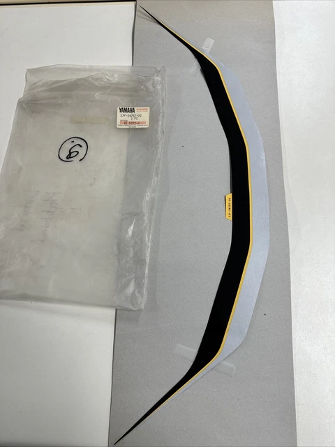 ORIGINAL YAMAHA 27F-24757-00 XJ650 Seca Rear Sticker Graphic Sticker ...