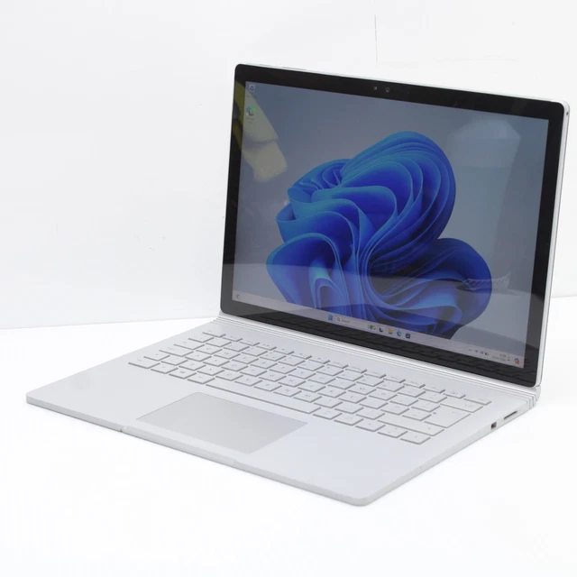 MICROSOFT SURFACE BOOK 1 Windows 11 13" Laptop Intel i7 6600U 8GB RAM ...