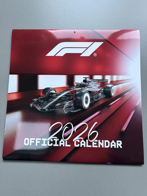 BN F1 2026 Official Calendar £5.44 - PicClick UK