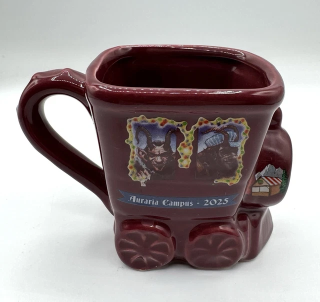 DENVER CHRISTKINDLMARKET 2025 Christmas Train Mug Auraria Campus Red ...
