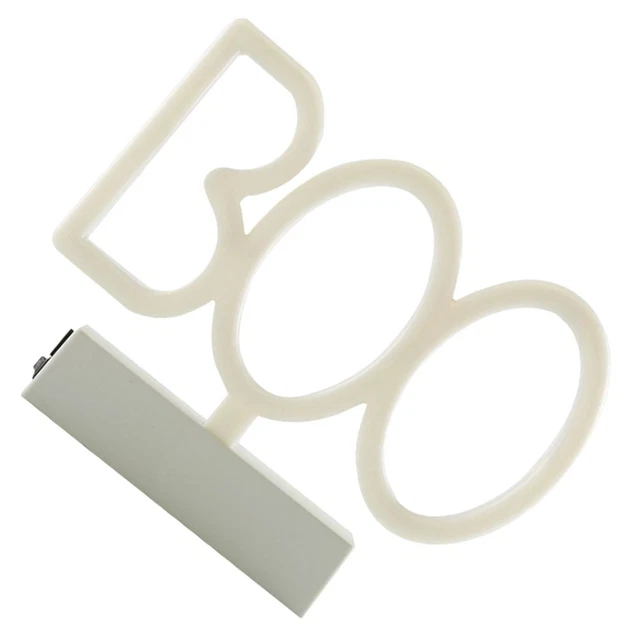 2 PCS HALLOWEEN Night Light Desktop LED Unique Shaped Neon Light ...