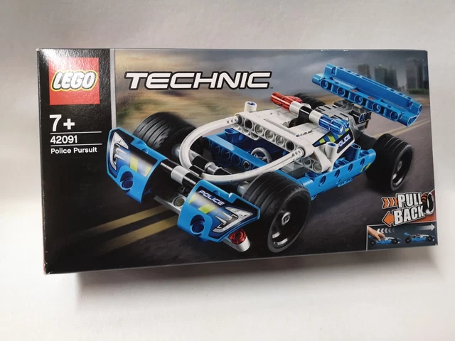 LEGO TECHNIC 42091 :la voiture de police-rétrofriction-neuve et scellée ...