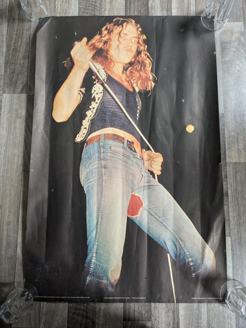ORIGINAL ROBERT PLANT (Led Zeppelin) 1972 Pace Poster No.197 £50.00 ...