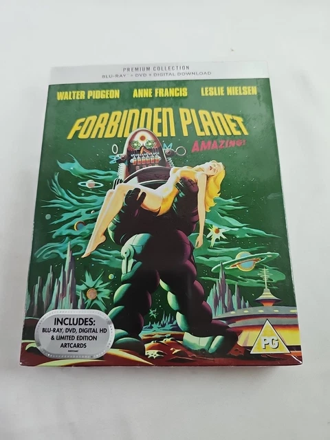 BLU-RAY FORBIDDEN PLANET 1956 Premium Exclusive Dual Hmv Edition New + Sealed 💿 EUR 16,54 ...