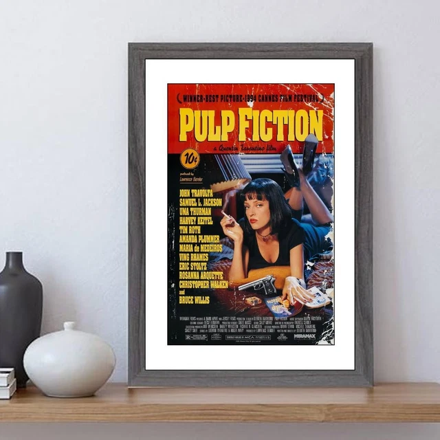 PULP FICTION MOVIE Poster Repro A4 Size Mounted £7.00 - PicClick UK