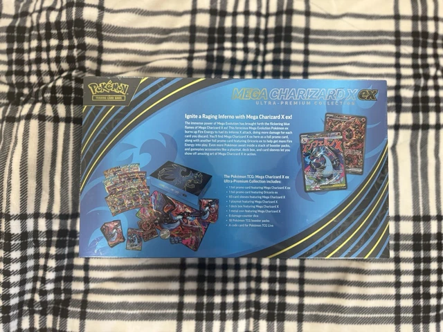 *SEALED* POKEMON PHANTASMAL Flames Mega Charizard UPC Ultra Premium ...