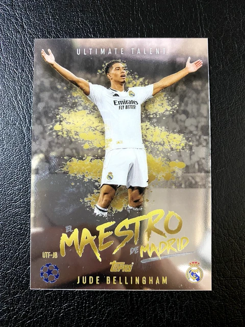 TOPPS MATCH ATTAX 24/25 Ultimate Talent EL MAESTRO DE MADRID Jude ...