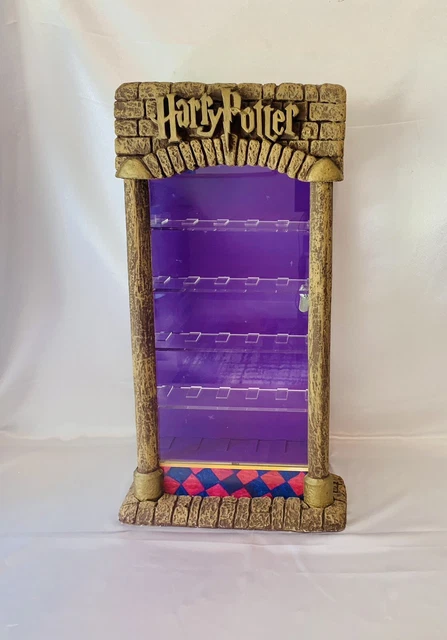 HARRY POTTER WARNER Bros. Countertop Display Case - Vintage 2001 ...