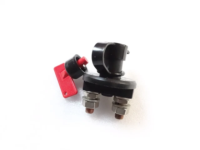 JCB BACKHOE BATTERY Isolator Switch With Key Part no. 701/20800 #18B6 ...