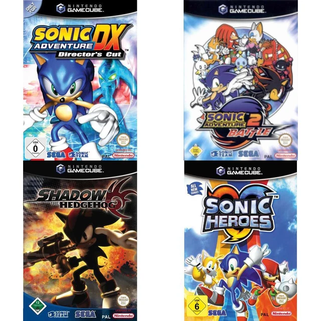 NINTENDO GAMECUBE - Best of Sonic the Hedgehog Games - Selectable ...